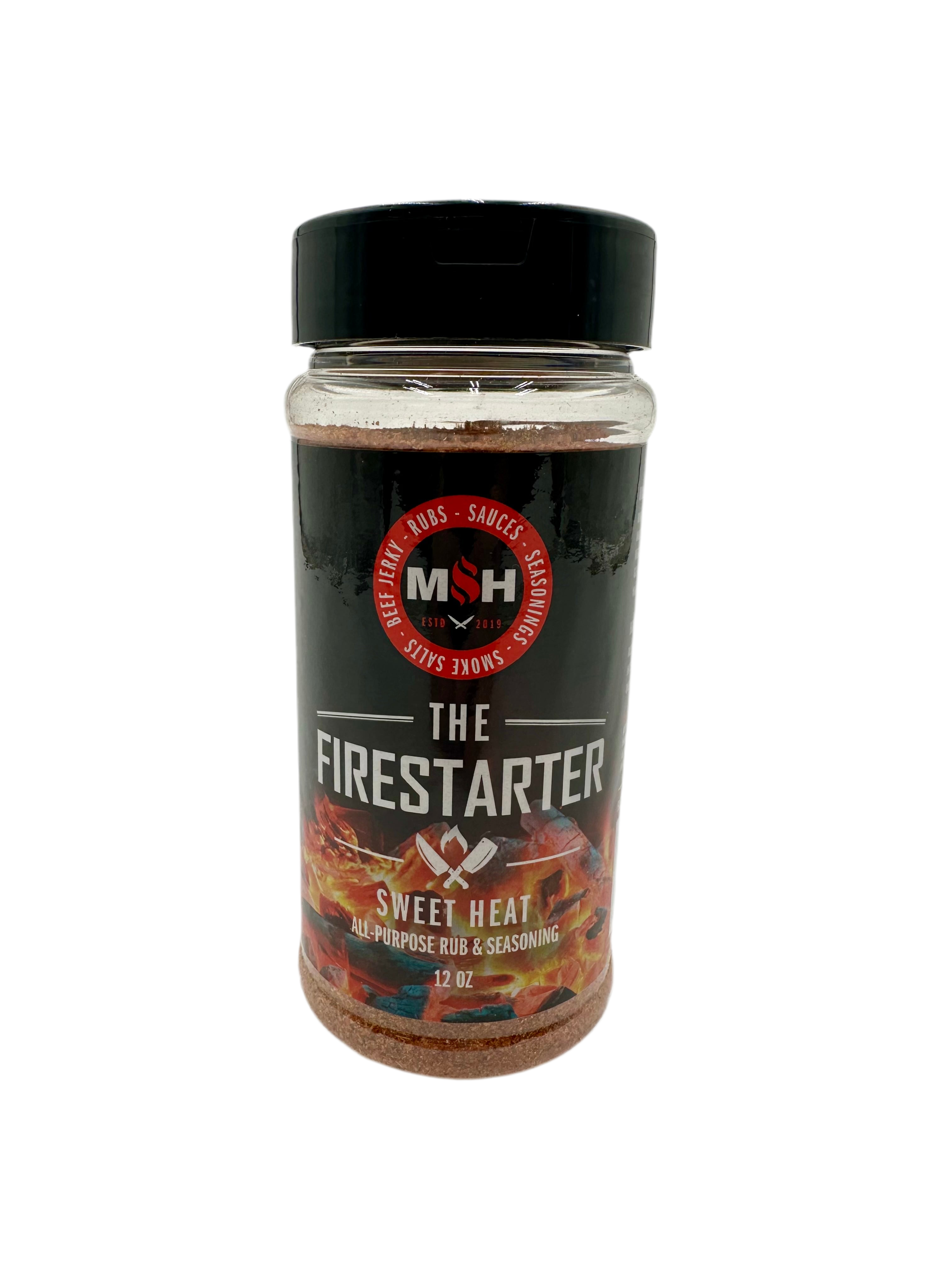 Firestarter Sweet Heat Rub - MSH Nation – MeatSoHorny