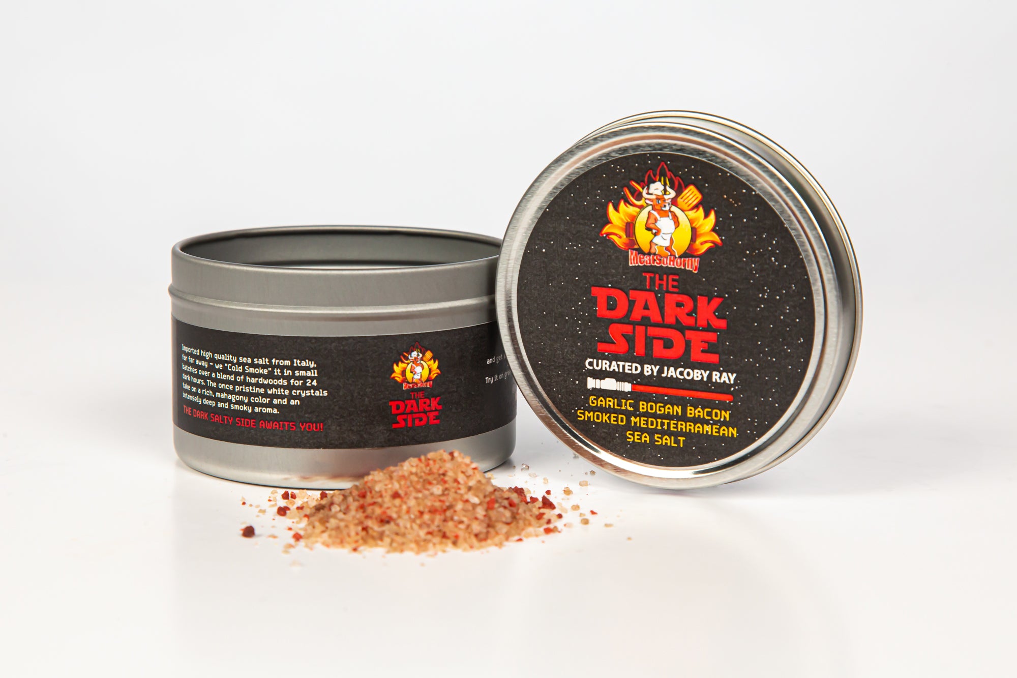 The Dark Side Smoked Salt by Jacoby Ray - MSH – MeatSoHorny