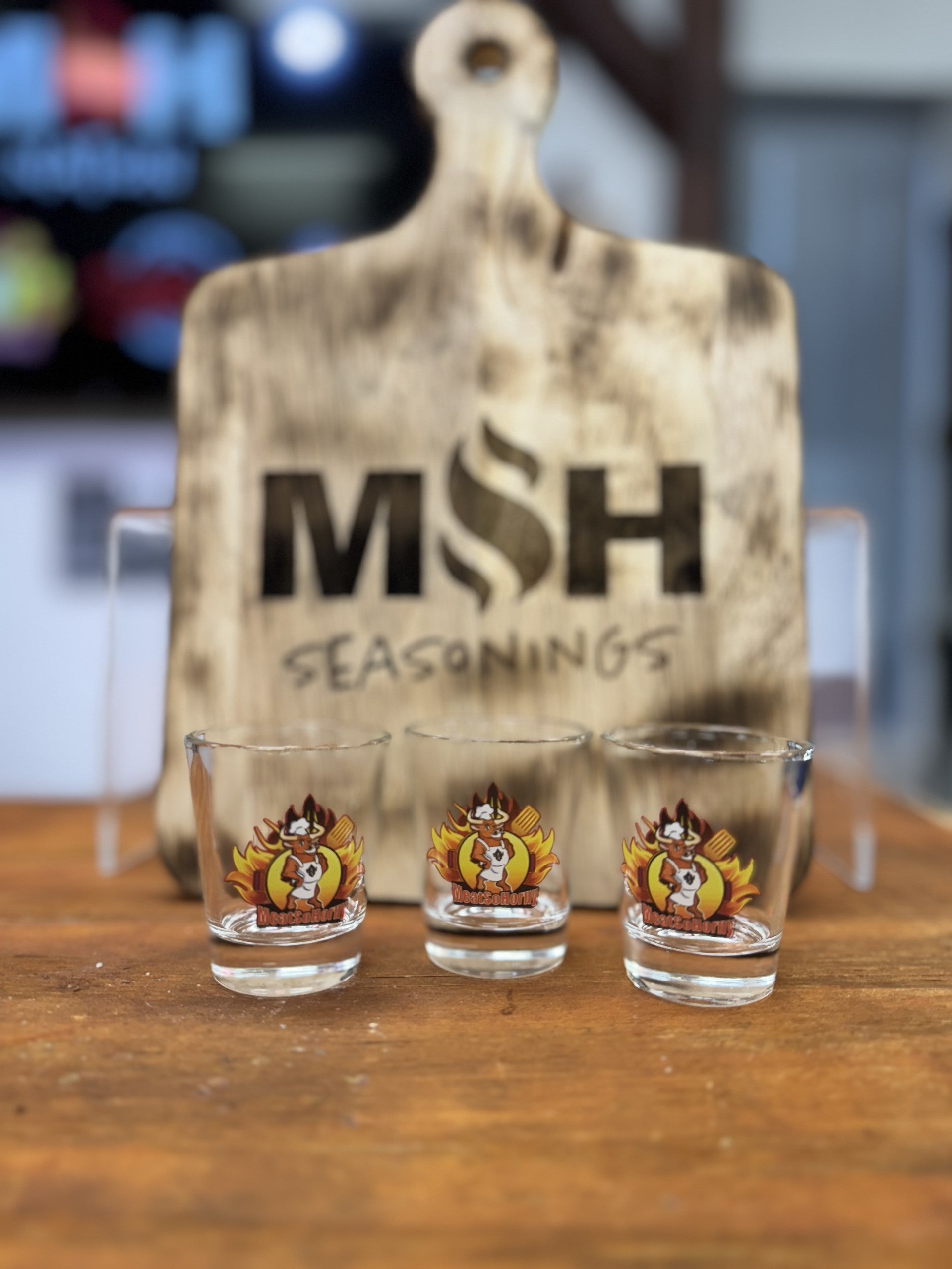 MSH Shot Glasses - MSH – MeatSoHorny